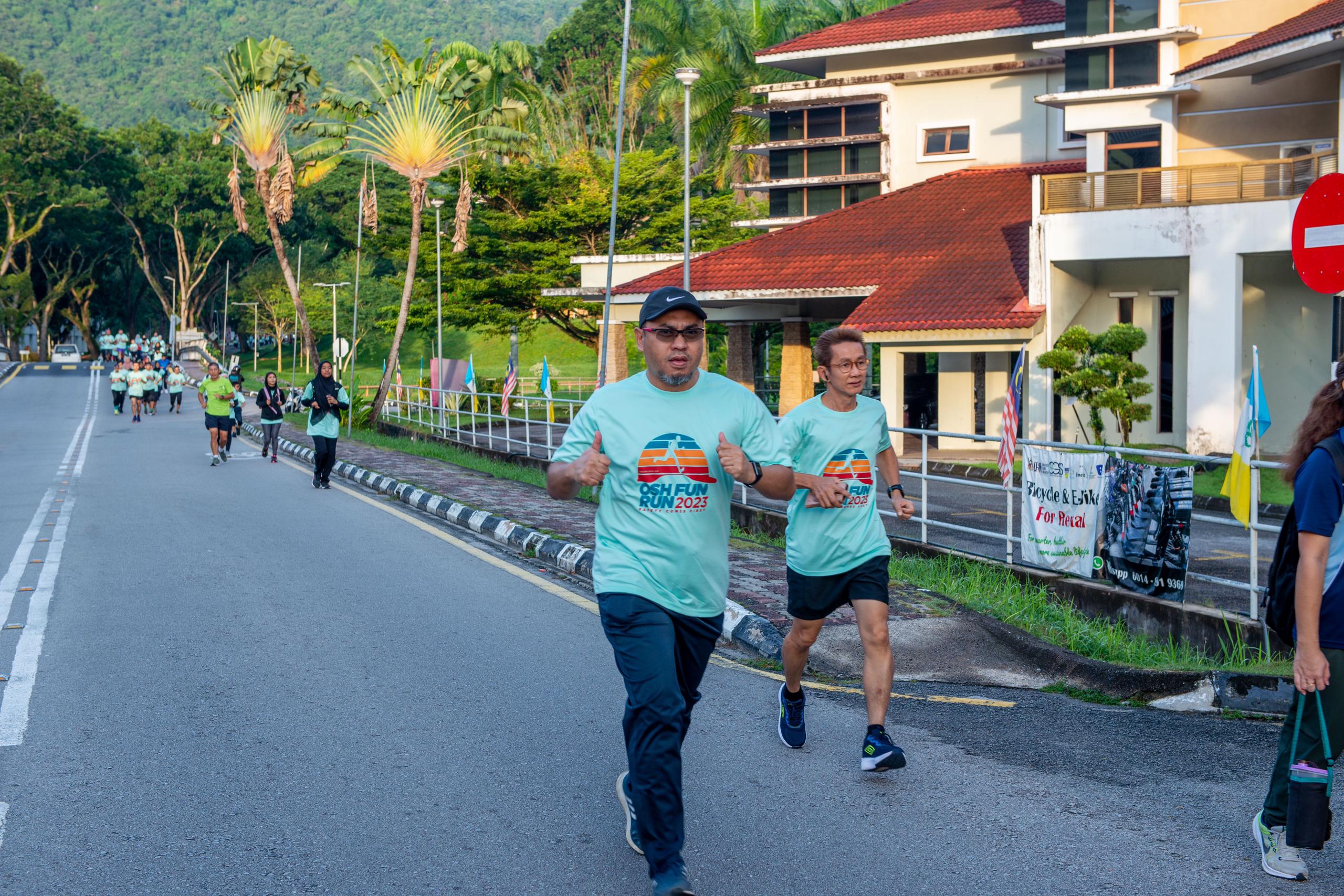 USM News Portal - UKKP USM ANJUR OSH FUN RUN 2023 GALAK GAYA HIDUP SIHAT